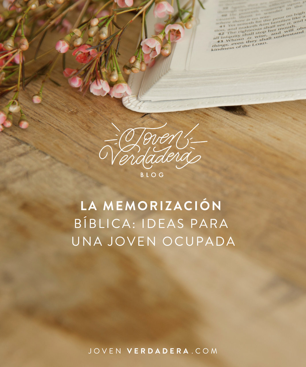 La memorización bíblica: ideas para una joven ocupada | Blog Joven ...