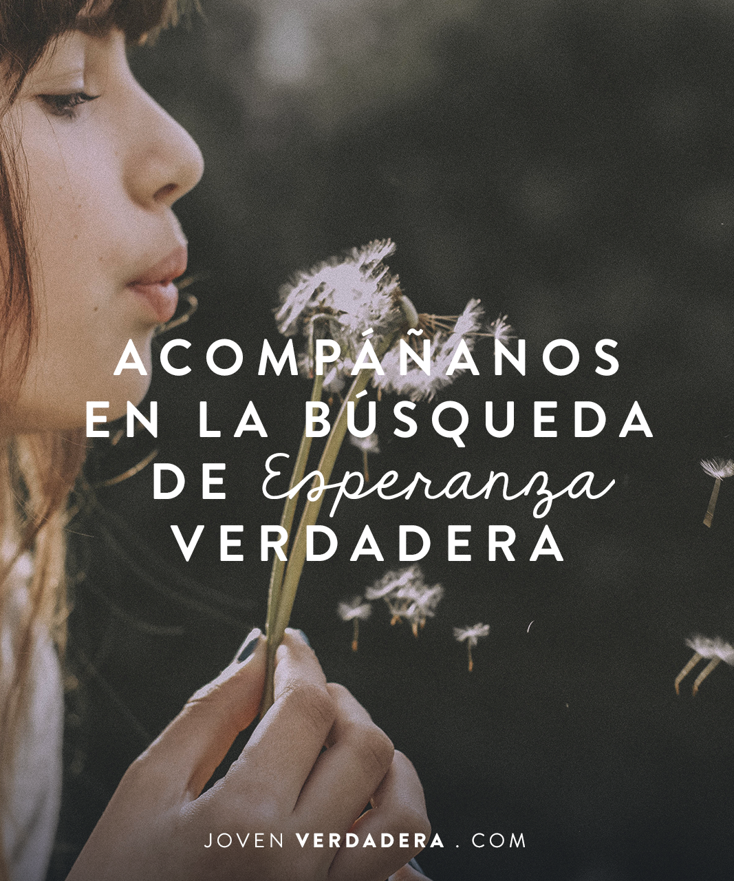 Acompáñanos en la búsqueda de esperanza verdadera | Blog Joven ...